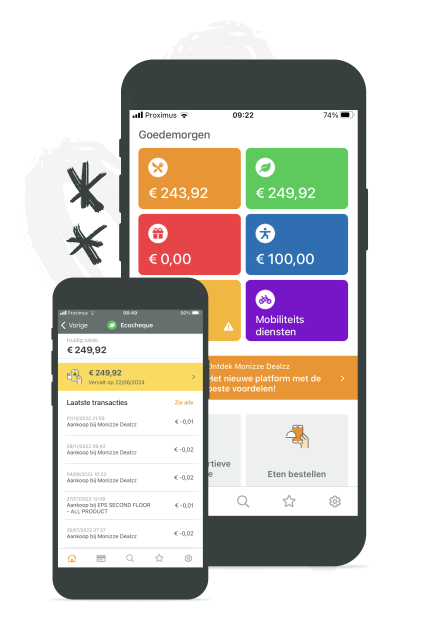De Monizze app maakt uw leven gemakkelijker! Download het in één klik. De Monizze app maakt uw leven gemakkelijker! Download het in één klik.