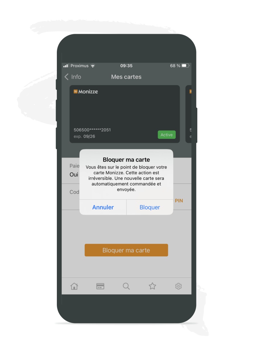 L'app Monizze vous facilite la vie! Téléchargez-la en un clic.