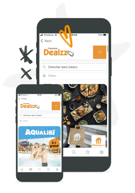 The Monizze app makes your life easier! Download it in one click.