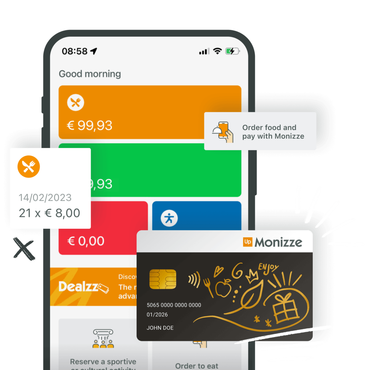 Monizze: meal vouchers, eco vouchers, gift vouchers and sport and ...