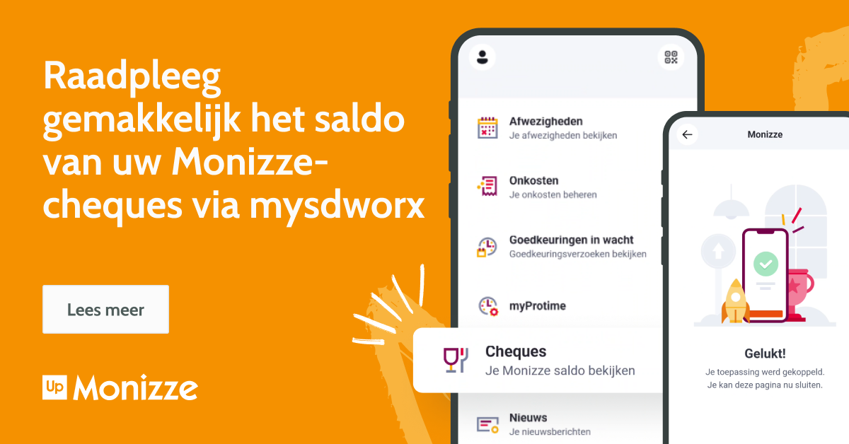 Raadpleeg uw Monizze-saldo via mysdworx Raadpleeg uw Monizze-saldo via mysdworx