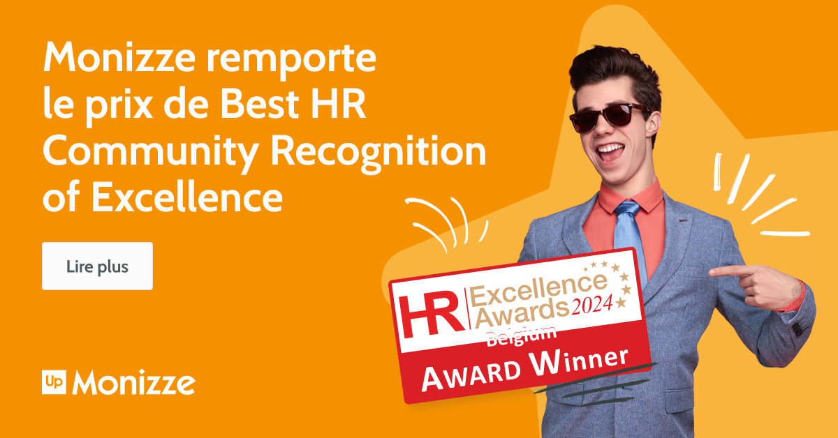 Monizze remporte le prix de Best HR Community Recognition of Excellence