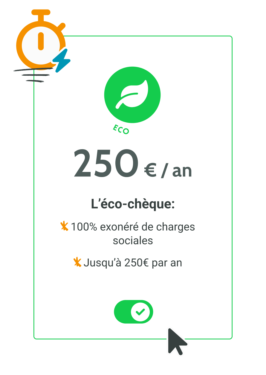 En tant qu'employeur, accorder des éco-chèques Monizze